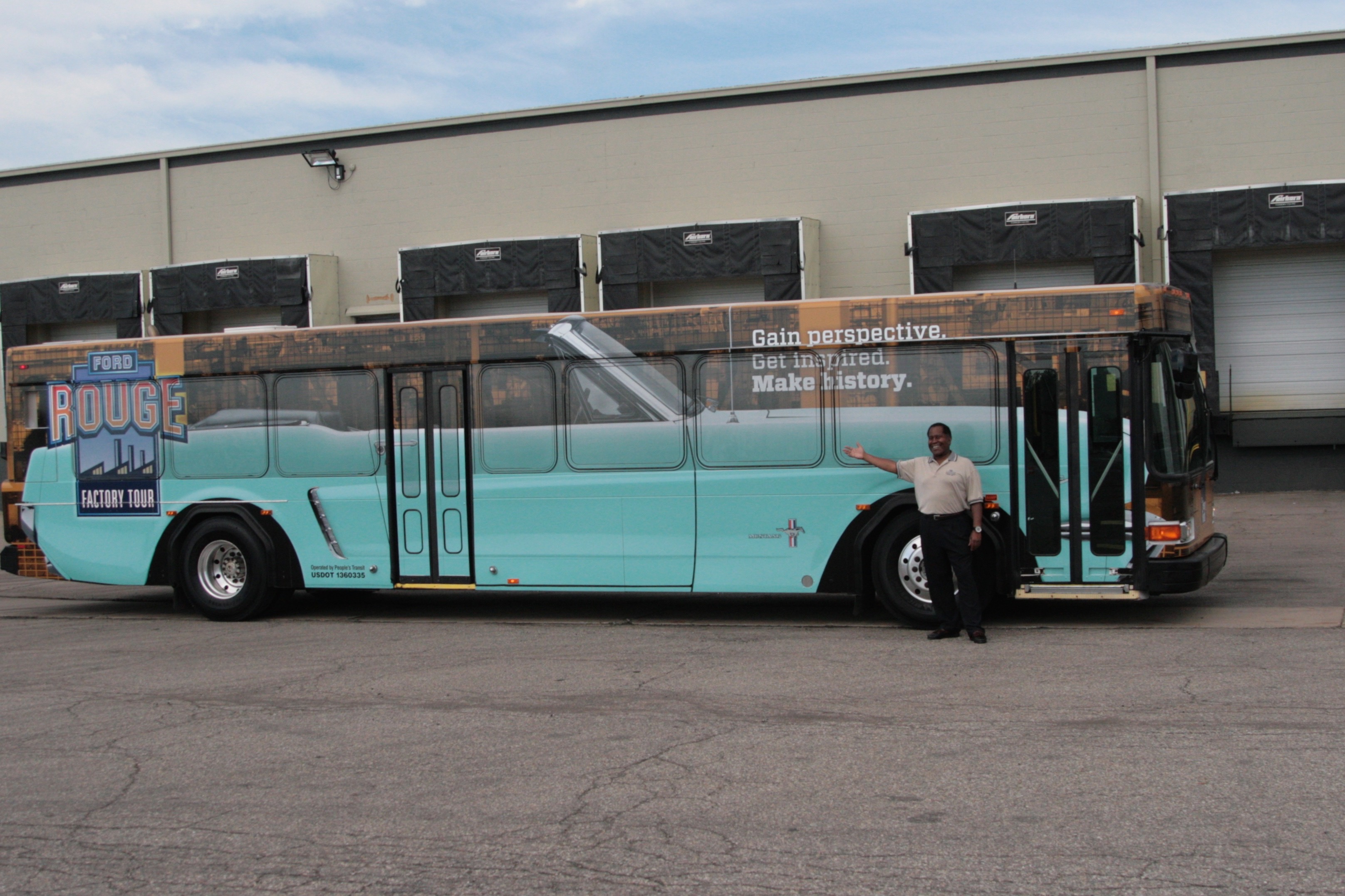 HenryFord Rouge Tour Bus Photo 1 – Faro Imaging